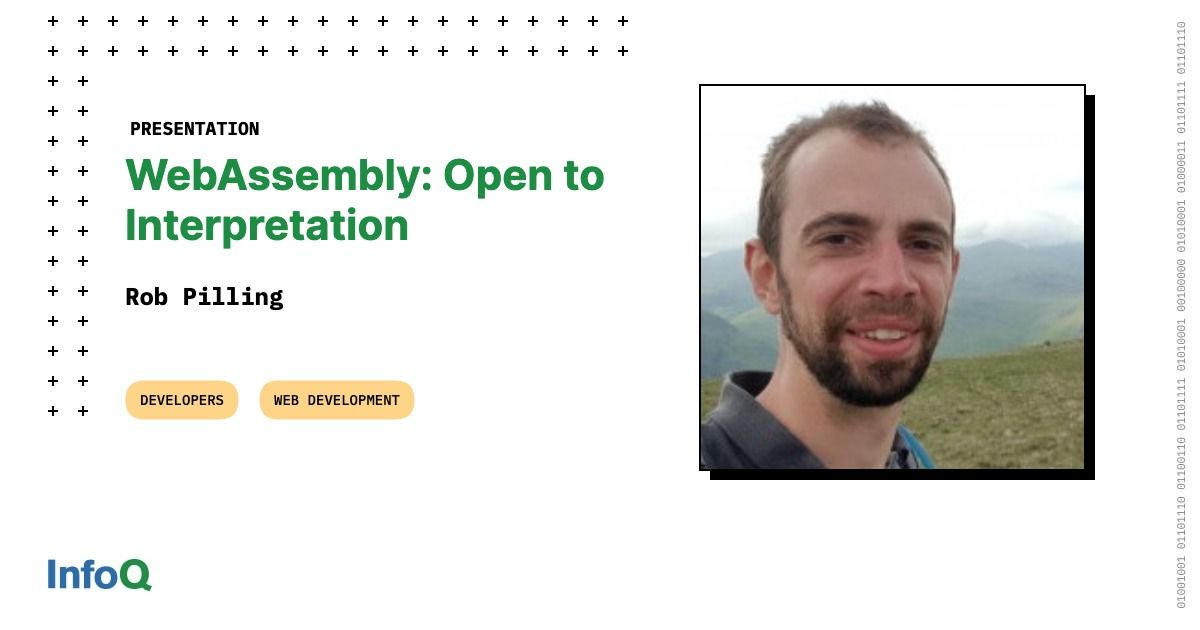 InfoQ on LinkedIn: #infoq #webassembly #transcript #webdevelopment InfoQ on LinkedIn: #infoq #webassembly #transcript #webdevelopment