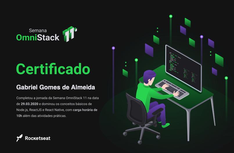 Gabriel Almeida on LinkedIn: #rocketseat #app #nodejs #reactjs # ... Gabriel Almeida on LinkedIn: #rocketseat #app #nodejs #reactjs # ...
