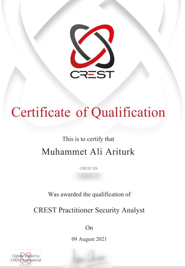 M.Ali A. on LinkedIn: #cpsa #crest #crt | 20 comments M.Ali A. on LinkedIn: #cpsa #crest #crt | 20 comments