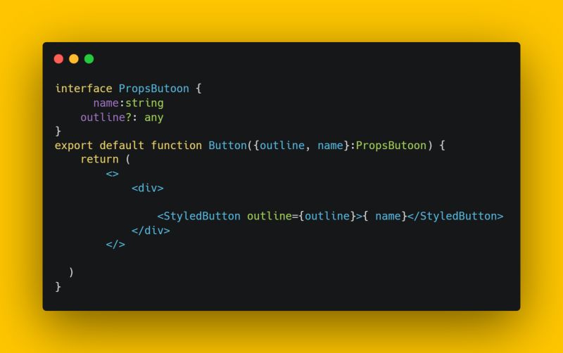 saeda mgharee on LinkedIn: react prop with typescript saeda mgharee on LinkedIn: react prop with typescript