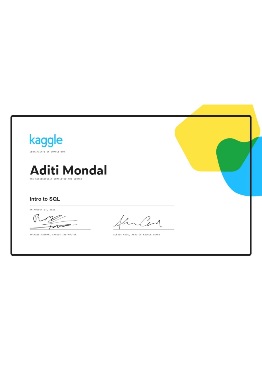 Aditi Mondal on LinkedIn: #kaggle #sql #dataanalytics #learningeveryday ... Aditi Mondal on LinkedIn: #kaggle #sql #dataanalytics #learningeveryday ...