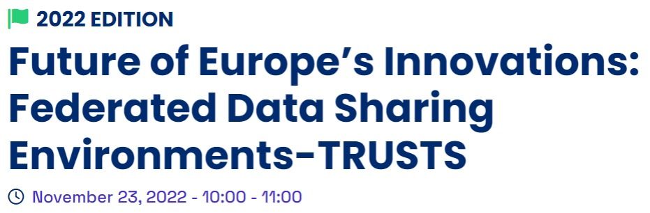 #ebdvf22 #idsa #datamarketplace #dataspaces #trusts | Olga Galanets #ebdvf22 #idsa #datamarketplace #dataspaces #trusts | Olga Galanets