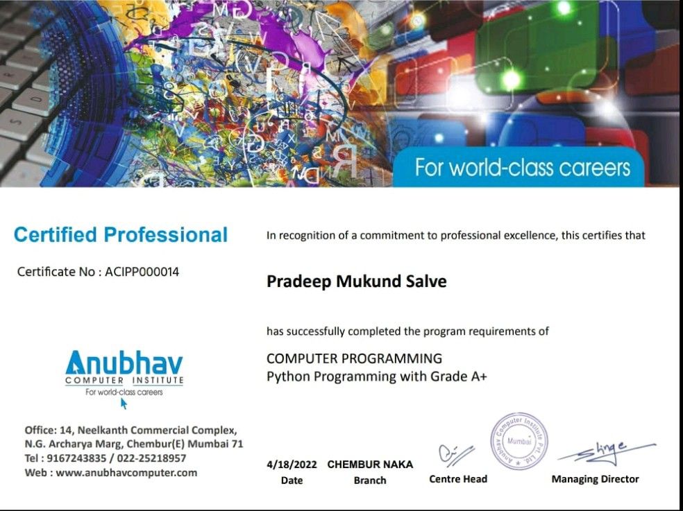 Pradeep Salve on LinkedIn: #python #programming #basics #codinglanguage ... Pradeep Salve on LinkedIn: #python #programming #basics #codinglanguage ...