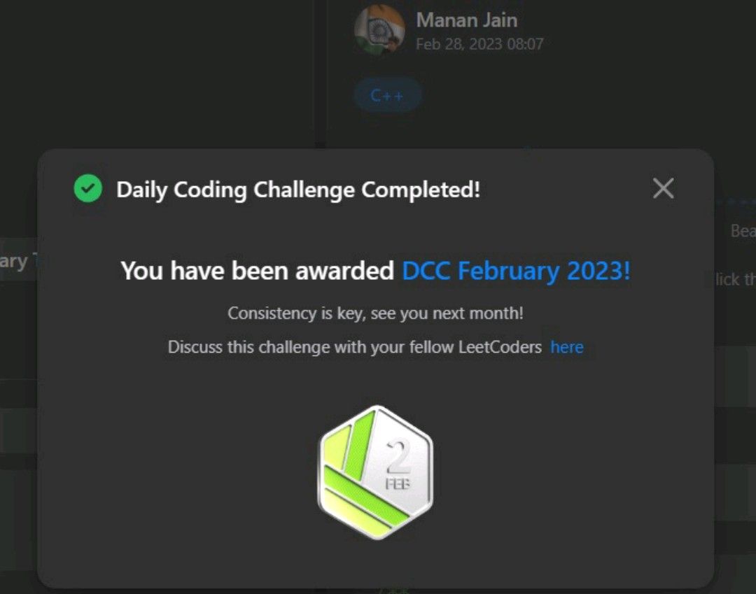 Manan Jain on LinkedIn: #leetcode #leetcodechallenge #coding # ... Manan Jain on LinkedIn: #leetcode #leetcodechallenge #coding # ...