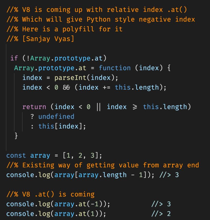 Sanjay ๐ฎ๐ณ VYAS on LinkedIn: #programming #javascript | 25 comments Sanjay ๐ฎ๐ณ VYAS on LinkedIn: #programming #javascript | 25 comments