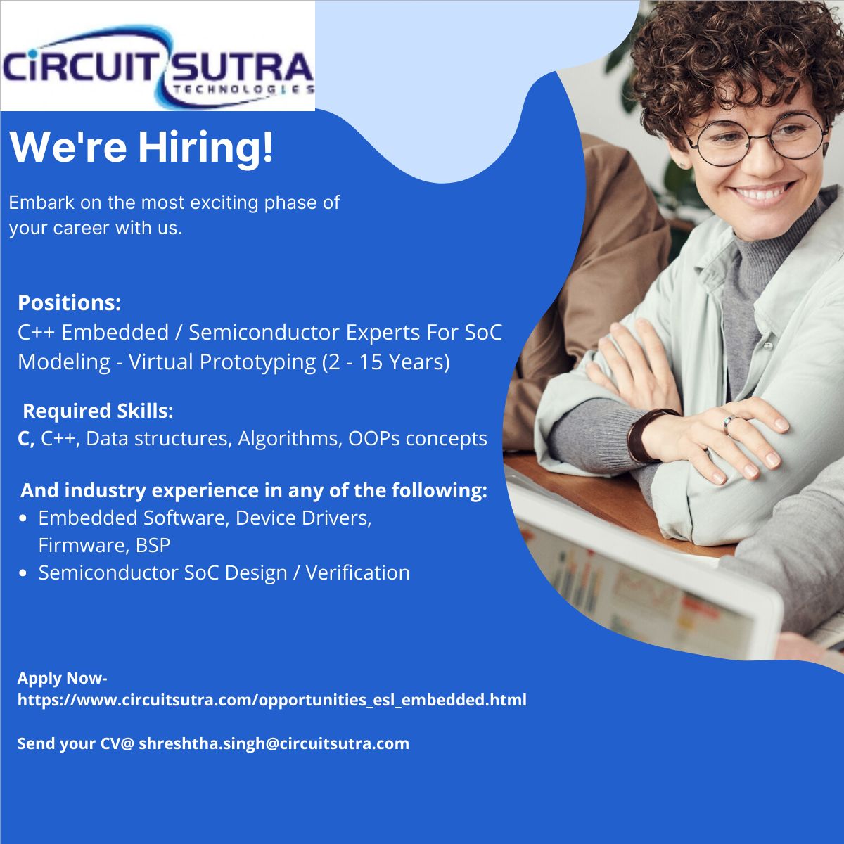Shreshtha Singh on LinkedIn: #hiring #career #opportunity #embedded # ... Shreshtha Singh on LinkedIn: #hiring #career #opportunity #embedded # ...