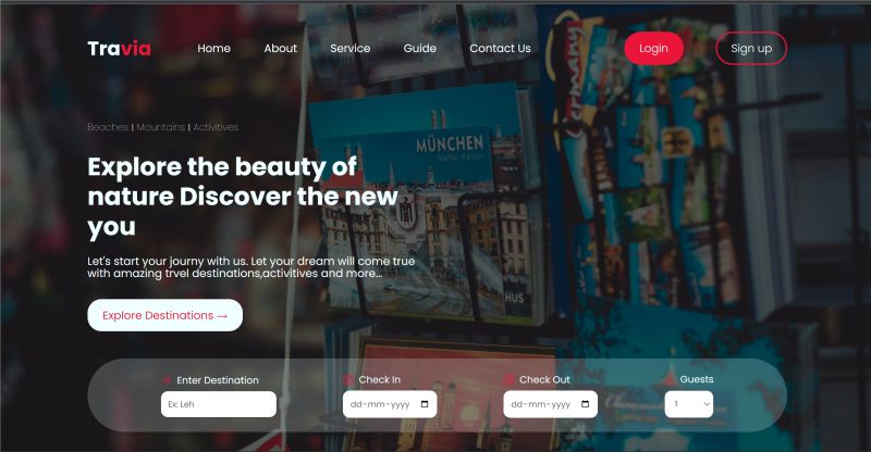 #1 My first landing page using #html5 #css3 #javascript . | Sabareesh ... #1 My first landing page using #html5 #css3 #javascript . | Sabareesh ...