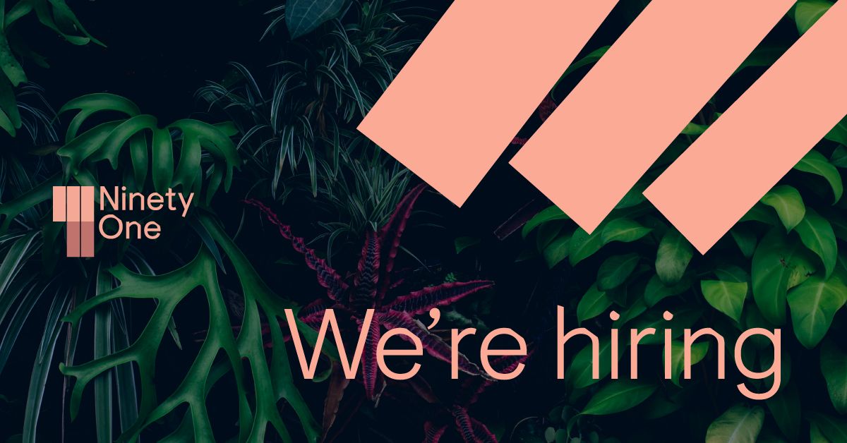 Gill Borrett on LinkedIn: Ninety One is currently recruiting for a ... Gill Borrett on LinkedIn: Ninety One is currently recruiting for a ...