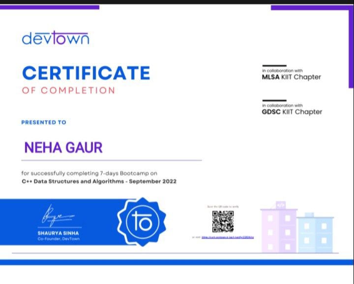 Neha Gaur on LinkedIn: #datastructures #algorithms Neha Gaur on LinkedIn: #datastructures #algorithms
