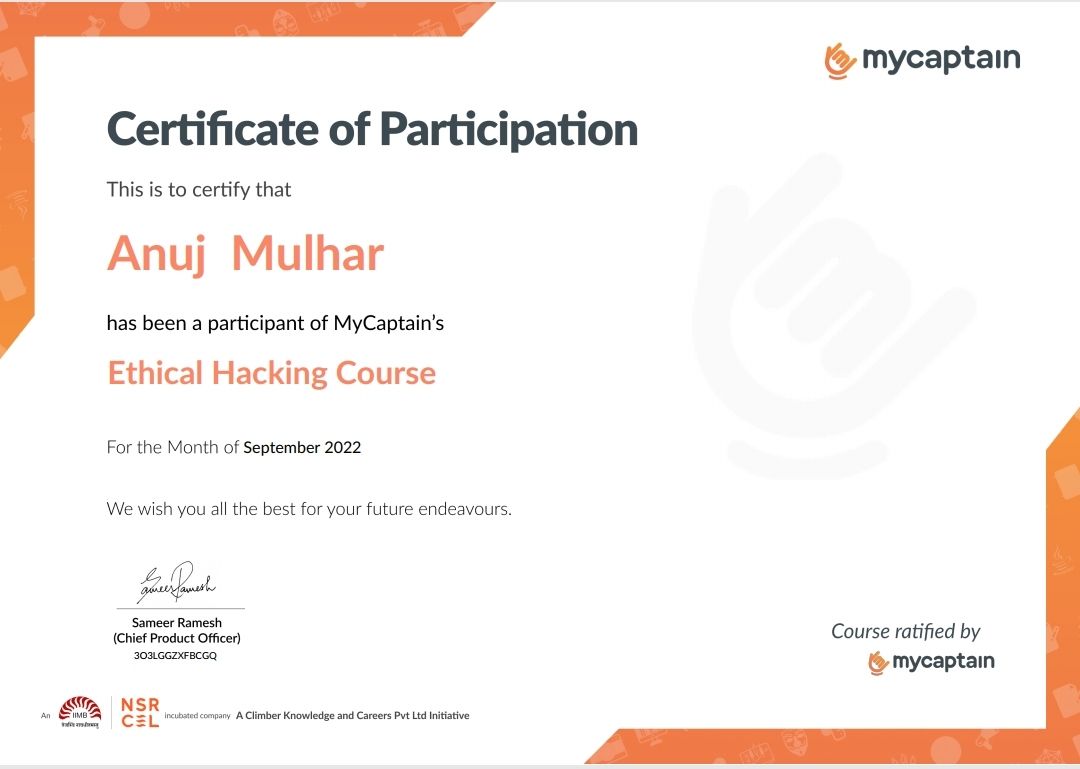 Anuj Mulhar posted on LinkedIn Anuj Mulhar posted on LinkedIn