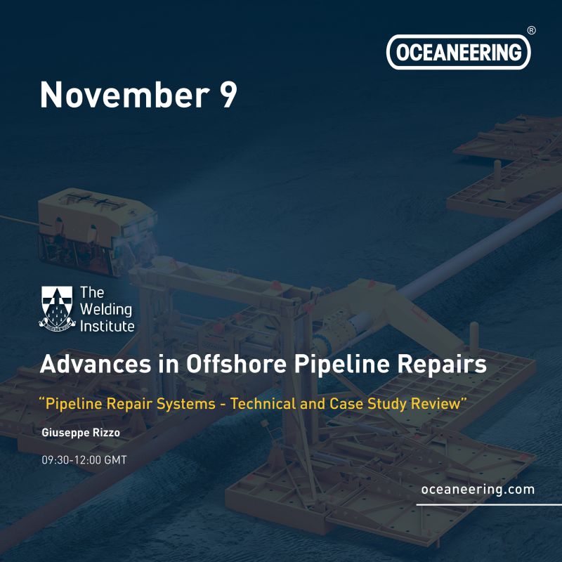 Oceaneering on LinkedIn: Join Oceaneering's Giuseppe Rizzo for the ... Oceaneering on LinkedIn: Join Oceaneering's Giuseppe Rizzo for the ...