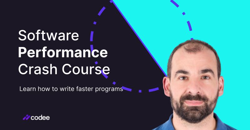 Codee on LinkedIn: Software Performance Crash Course - Codee Codee on LinkedIn: Software Performance Crash Course - Codee