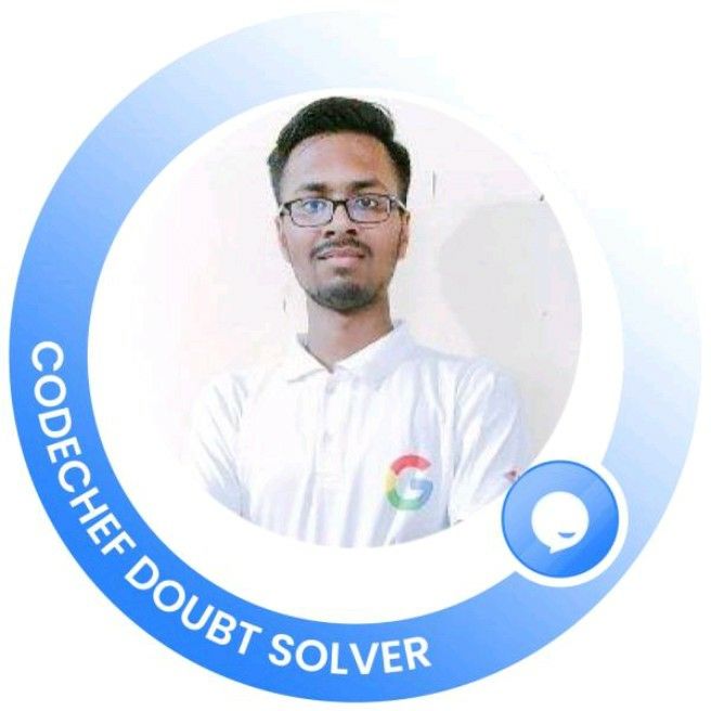 Tushar Kesarwani on LinkedIn: #codechef #doubtsolver #badge # ... Tushar Kesarwani on LinkedIn: #codechef #doubtsolver #badge # ...