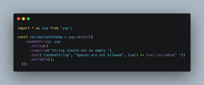 Harshvardhan Shete on LinkedIn: #react #javascript #yup Harshvardhan Shete on LinkedIn: #react #javascript #yup