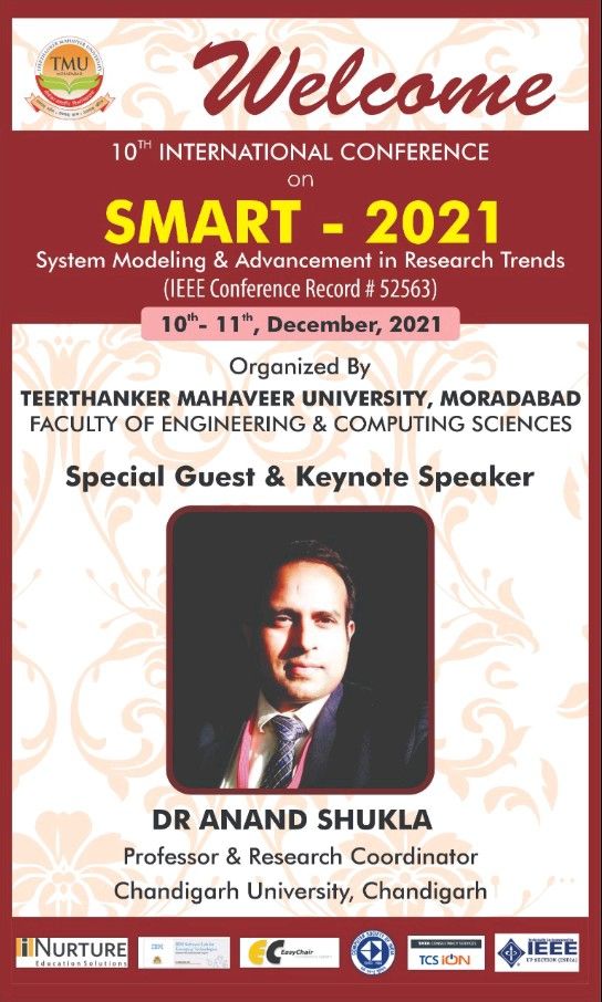 Prof.(Dr.) Anand Shukla on LinkedIn: #ieee #conference Prof.(Dr.) Anand Shukla on LinkedIn: #ieee #conference