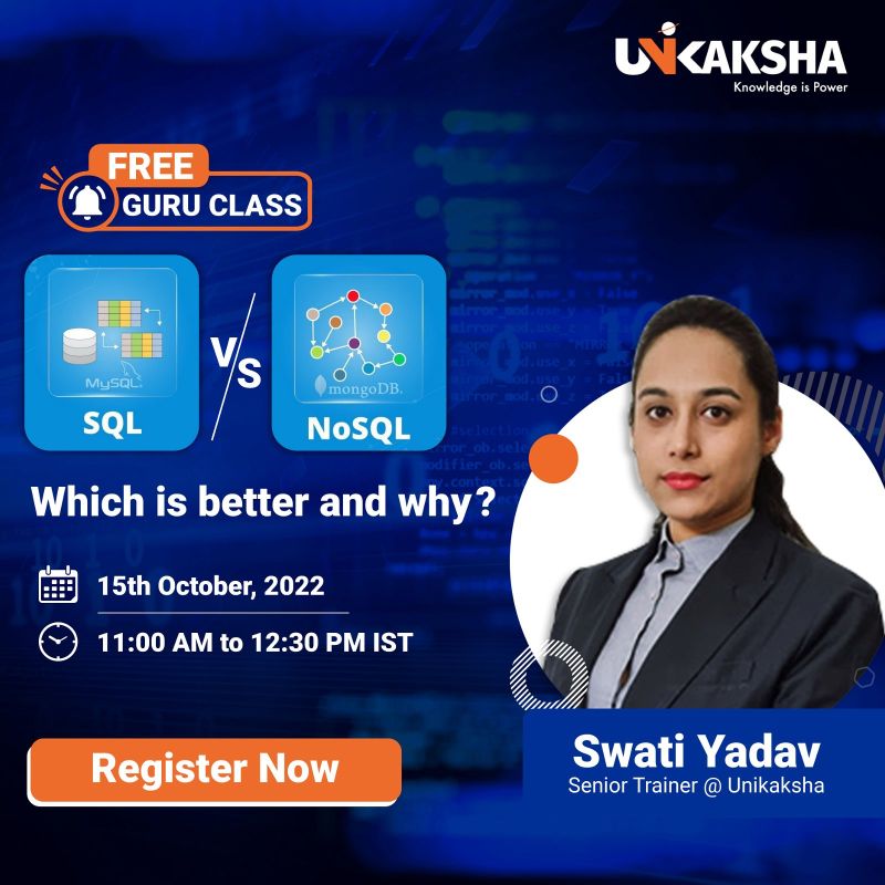 UniKaksha on LinkedIn: SQL vs NoSQL: Which one should you choose? 🤔 The ... UniKaksha on LinkedIn: SQL vs NoSQL: Which one should you choose? 🤔 The ...