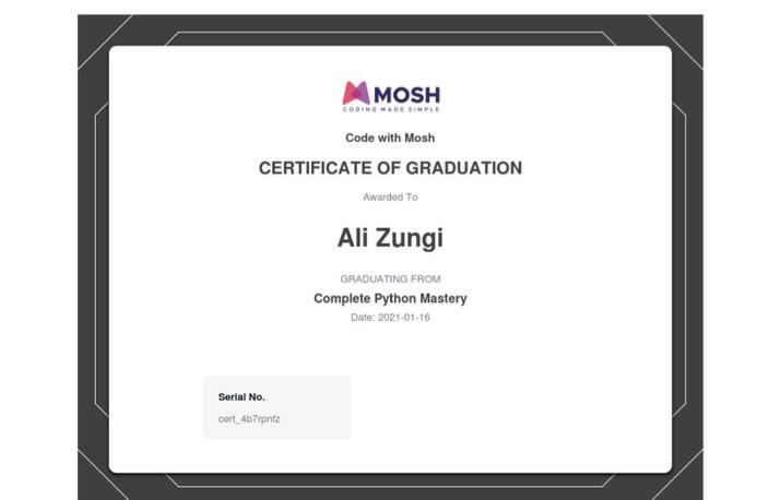 Ali Zungi on LinkedIn: Python Mastery and machine learning. Ali Zungi on LinkedIn: Python Mastery and machine learning.