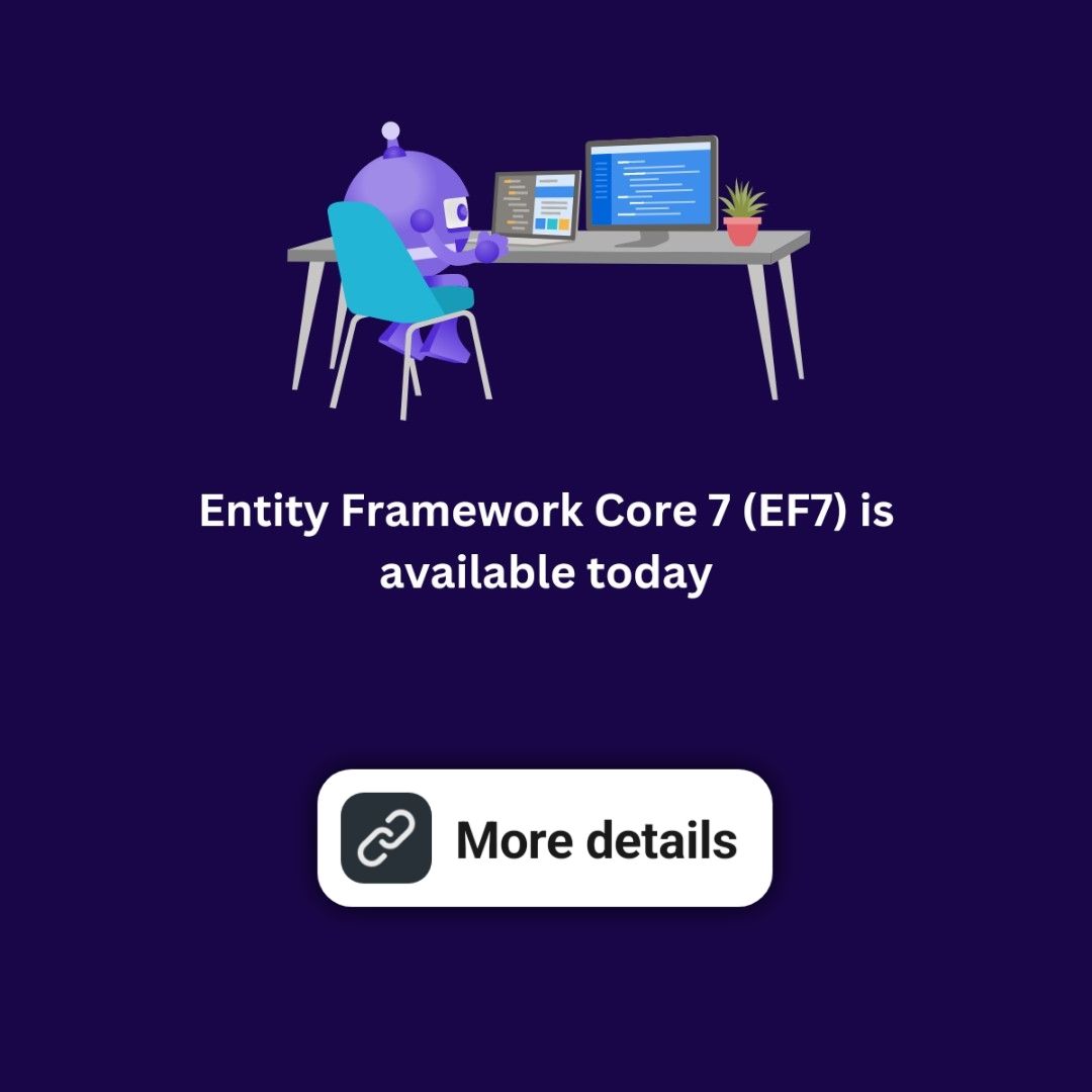 .NET Developers on LinkedIn: #dotnet #dotnetdevelopers #efcore #ef .NET Developers on LinkedIn: #dotnet #dotnetdevelopers #efcore #ef