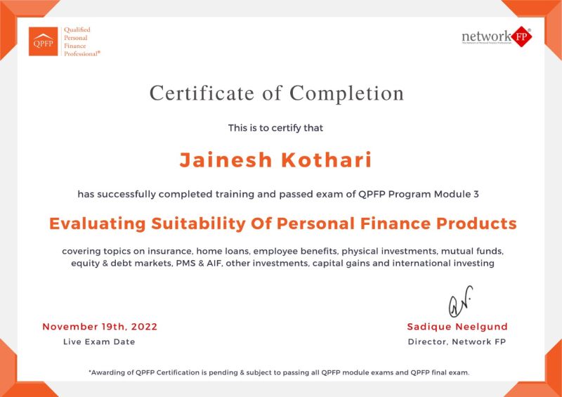 Jainesh Kothari on LinkedIn: #personalfinanceprofessional # ... Jainesh Kothari on LinkedIn: #personalfinanceprofessional # ...