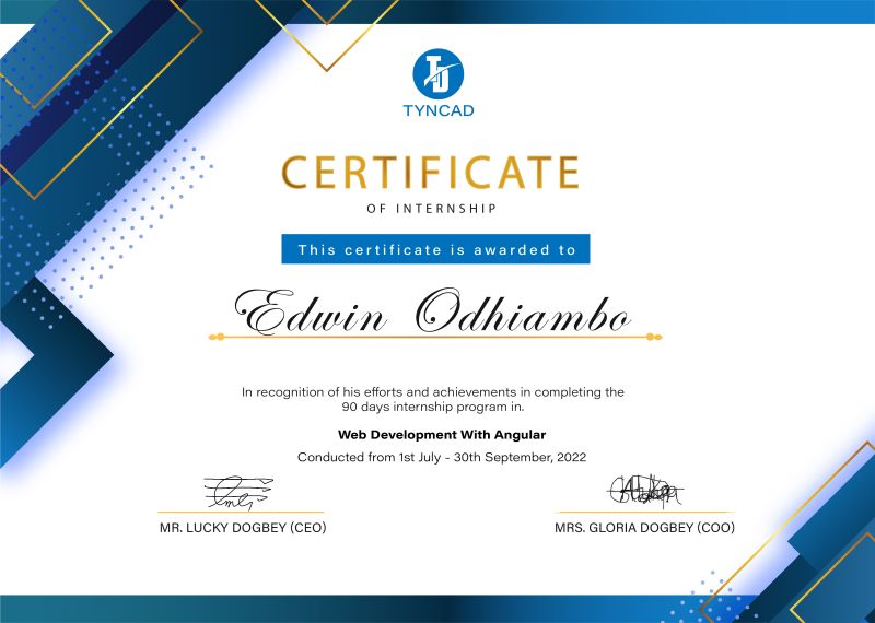 Wawiny Edwin on LinkedIn: #tyncad #opentowork Wawiny Edwin on LinkedIn: #tyncad #opentowork