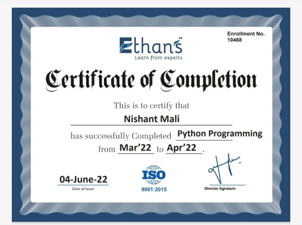 Nishant Mali on LinkedIn: #python #tech #connections #pythonprogramming ... Nishant Mali on LinkedIn: #python #tech #connections #pythonprogramming ...