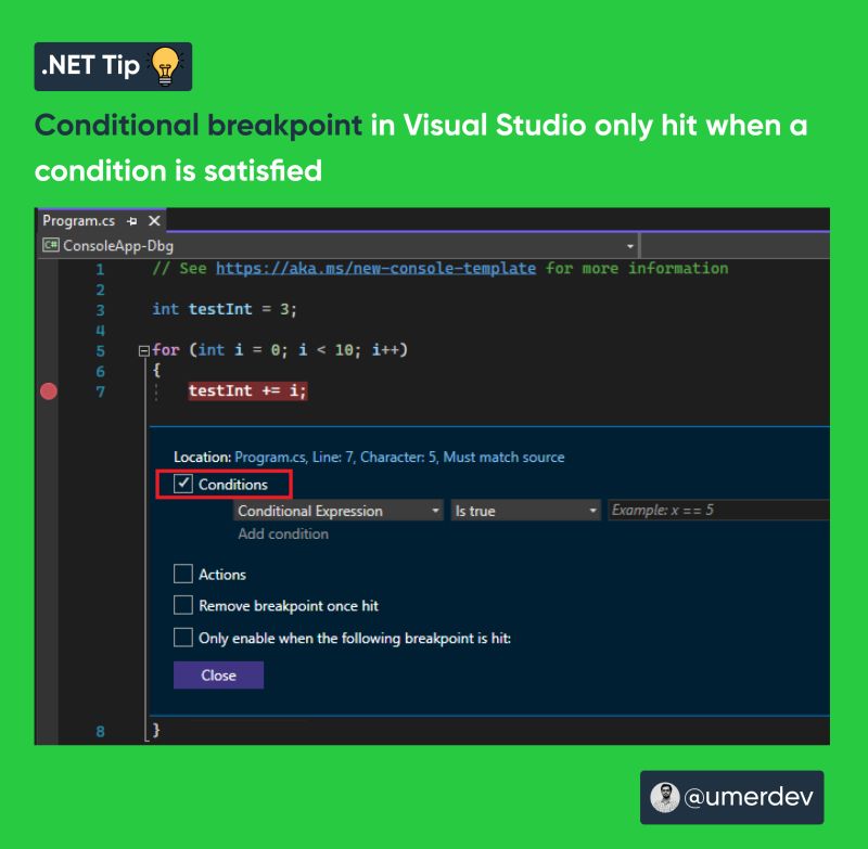 Umer Farooq on LinkedIn: #csharp #dotnet Umer Farooq on LinkedIn: #csharp #dotnet