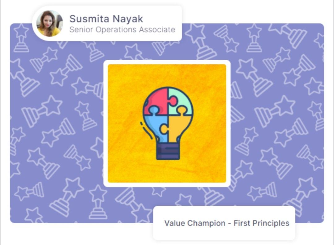 Susmita Nayak on LinkedIn: #valuechampion #thankyou #team #job #work # ... Susmita Nayak on LinkedIn: #valuechampion #thankyou #team #job #work # ...
