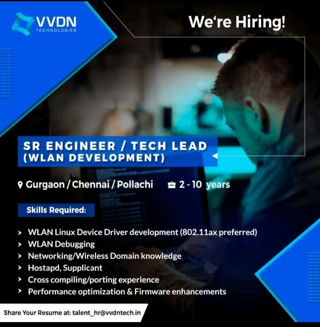 Aarthi Vps on LinkedIn: #wlan #hiring #jobsearch #jobs #bangalore # ... Aarthi Vps on LinkedIn: #wlan #hiring #jobsearch #jobs #bangalore # ...