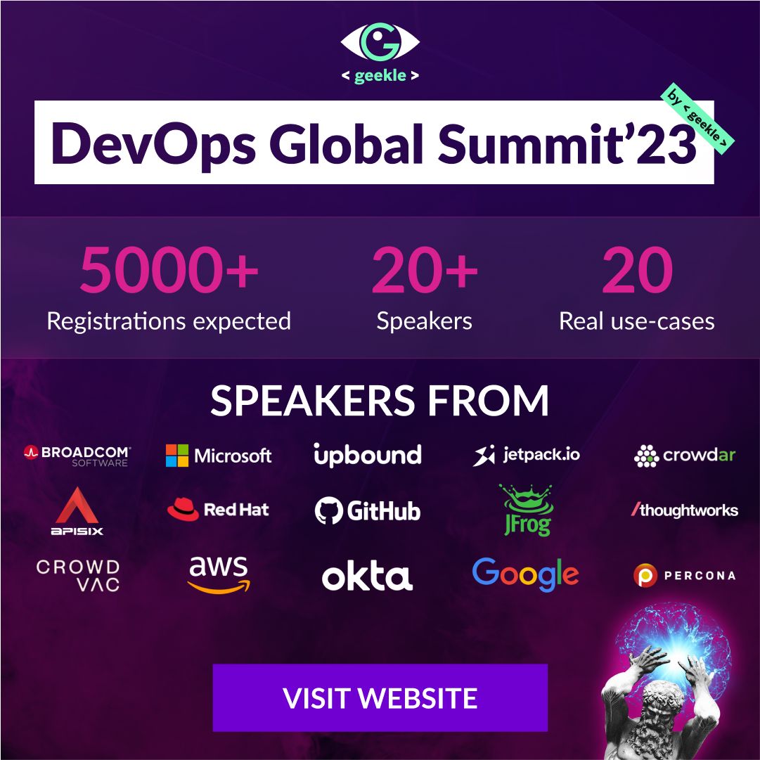 Geekle.us on LinkedIn: #tech #event #devops #testing #devopsengineer # ... Geekle.us on LinkedIn: #tech #event #devops #testing #devopsengineer # ...