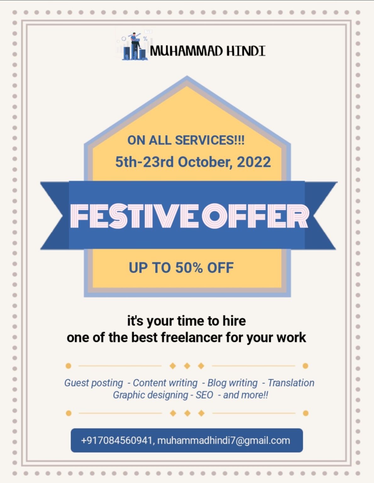 Muhammad Hindi on LinkedIn: #work #freelancer #guestposting # ... Muhammad Hindi on LinkedIn: #work #freelancer #guestposting # ...