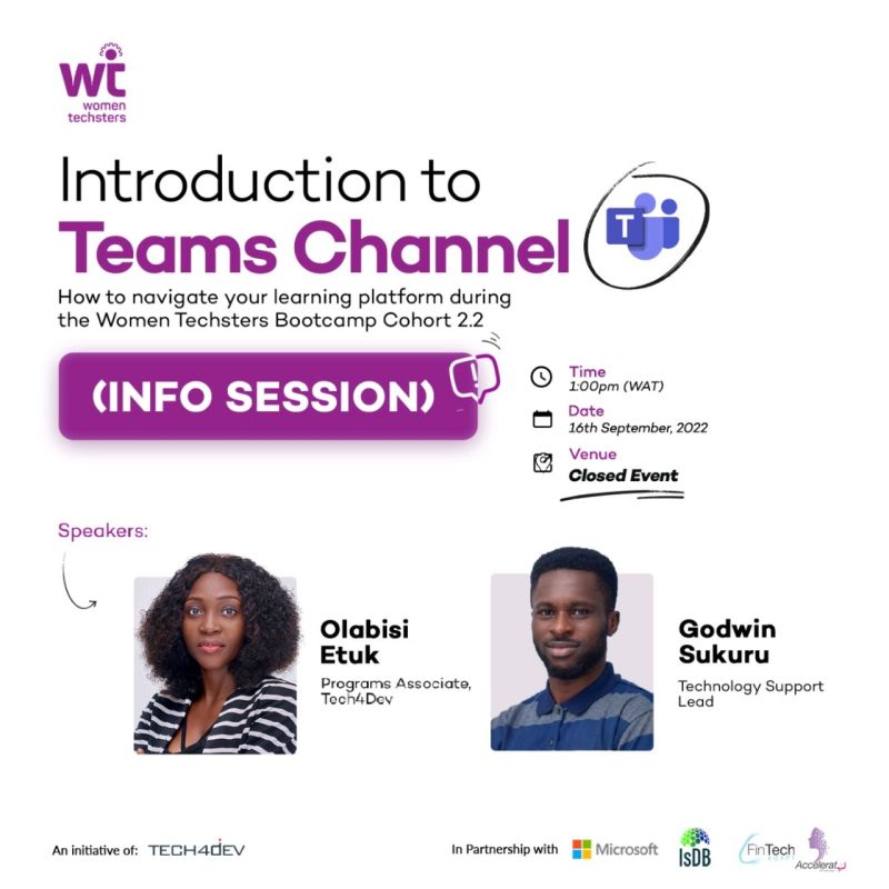 Tech4Dev on LinkedIn: #womentechsters #womenintech # ... Tech4Dev on LinkedIn: #womentechsters #womenintech # ...