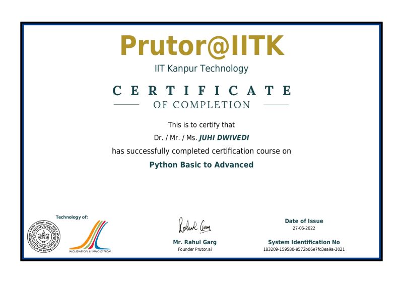 Juhi Dwivedi on LinkedIn: #pythonprogramming #python #pythondeveloper # ... Juhi Dwivedi on LinkedIn: #pythonprogramming #python #pythondeveloper # ...