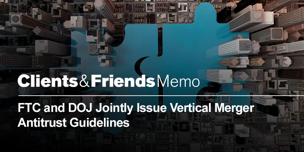 Eden Sung on LinkedIn: #doj #ftc #antitrust #verticalmergers Eden Sung on LinkedIn: #doj #ftc #antitrust #verticalmergers