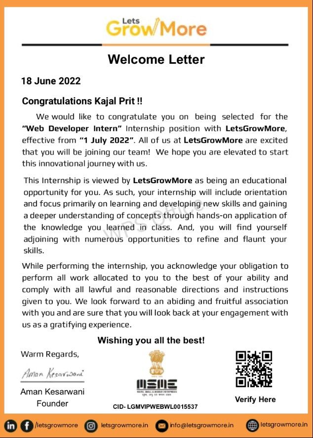 Kajal Prit on LinkedIn: #connections #letsgrowmore #letsgrowmore # ... Kajal Prit on LinkedIn: #connections #letsgrowmore #letsgrowmore # ...