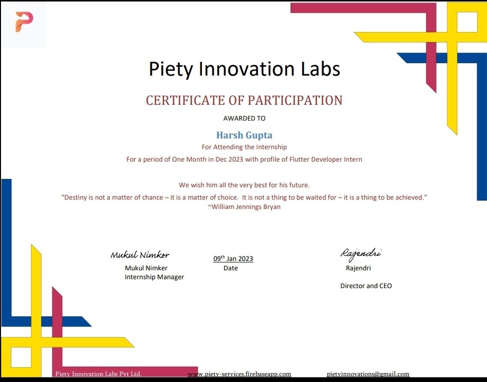 #flutterdeveloper | Harsh Gupta #flutterdeveloper | Harsh Gupta
