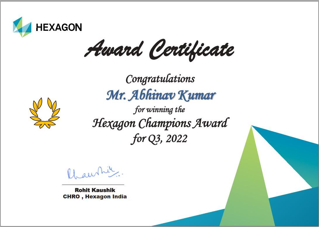 Abhinav Kumar on LinkedIn: Happy to Share. Abhinav Kumar on LinkedIn: Happy to Share.