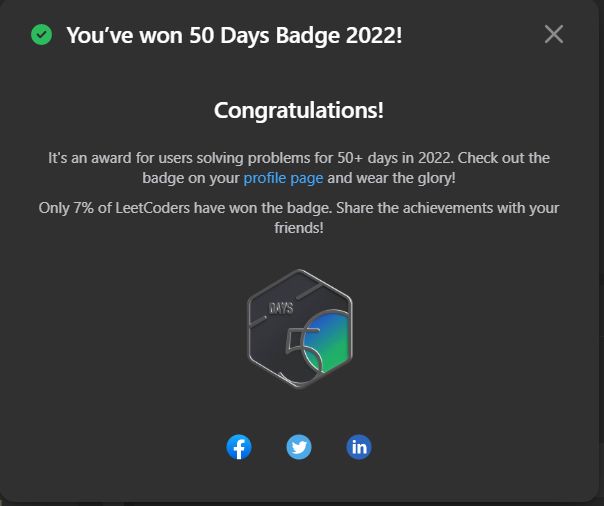 Abdelrahman Dwidar on LinkedIn: #leetcode #badge #problemsolving #java Abdelrahman Dwidar on LinkedIn: #leetcode #badge #problemsolving #java