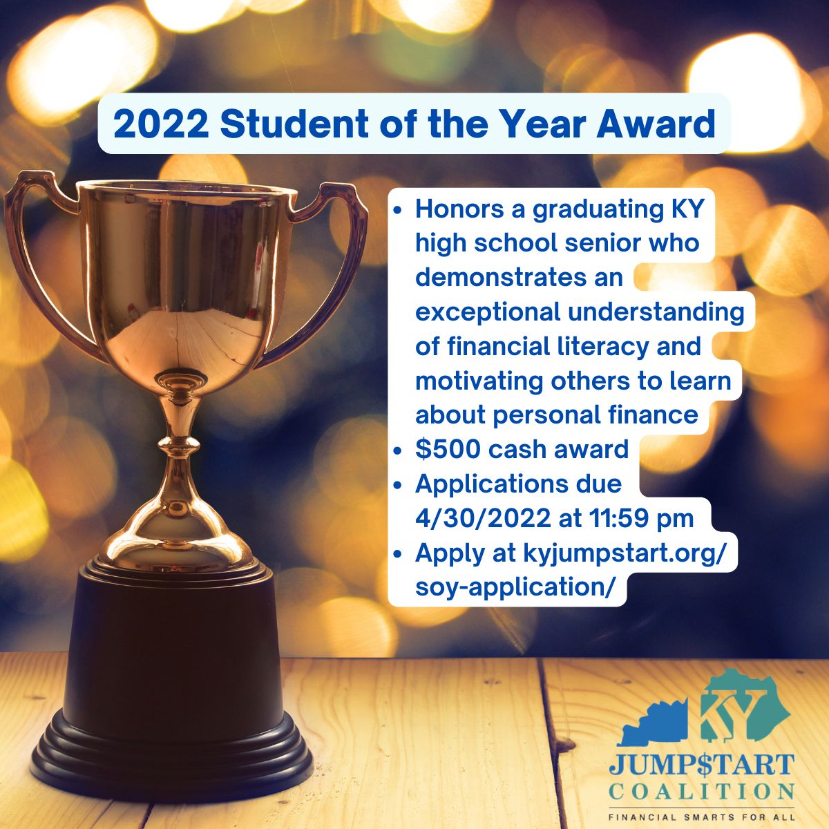 Kentucky JumpStart Coalition on LinkedIn: Do you know a graduating high ... Kentucky JumpStart Coalition on LinkedIn: Do you know a graduating high ...
