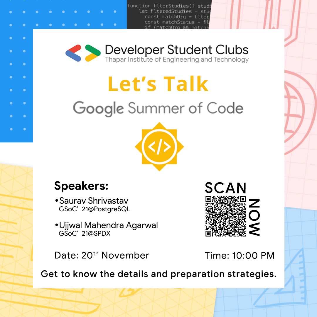 Saurav Shrivastav on LinkedIn: Talking about Google Summer of Code ... Saurav Shrivastav on LinkedIn: Talking about Google Summer of Code ...