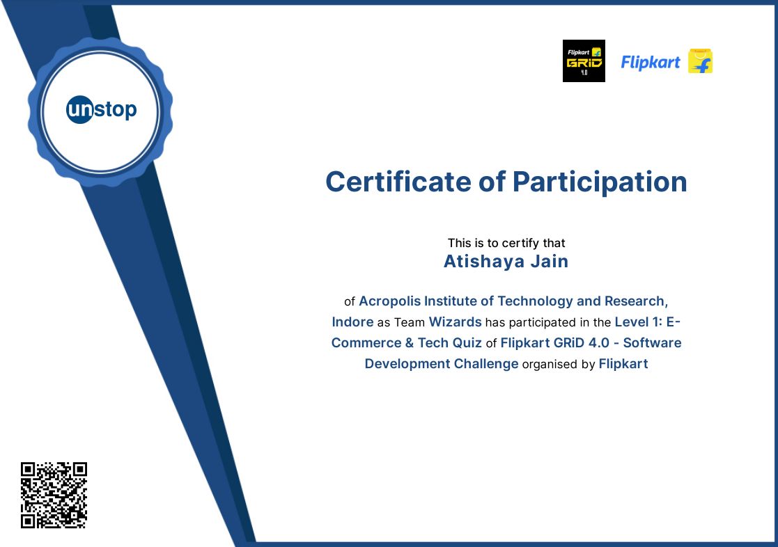 Atishaya Jain on LinkedIn: #flipkart Atishaya Jain on LinkedIn: #flipkart