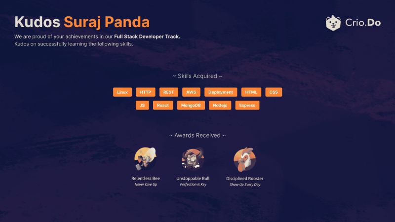 Suraj Panda posted on LinkedIn Suraj Panda posted on LinkedIn