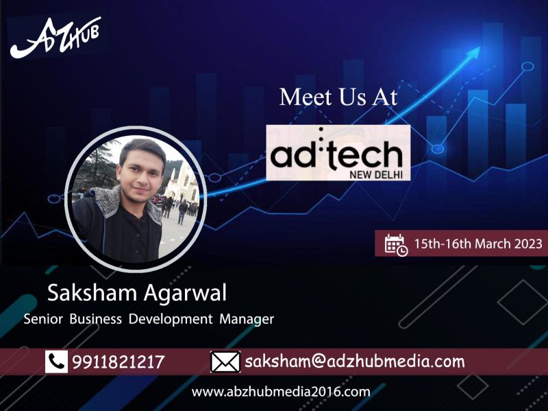 Saksham Agarwal on LinkedIn: #adtech2023 Saksham Agarwal on LinkedIn: #adtech2023