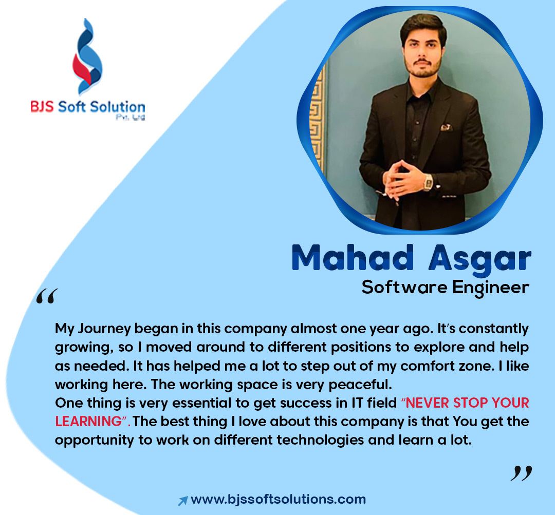 BJS Soft Solutions on LinkedIn: #employeefeedback #success #growth BJS Soft Solutions on LinkedIn: #employeefeedback #success #growth