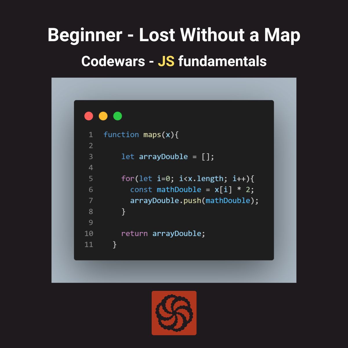 Giulio Simone Floresta on LinkedIn: #codewars #js #coding #javascript # ... Giulio Simone Floresta on LinkedIn: #codewars #js #coding #javascript # ...
