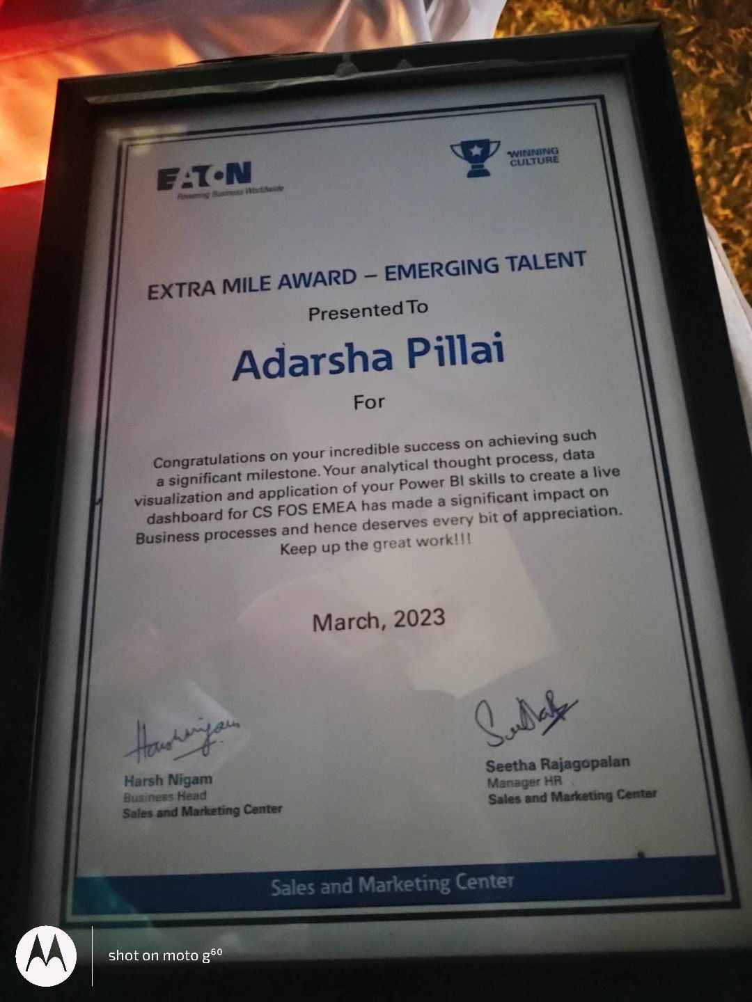 Adarsha Pillai on LinkedIn: Adarsha Pillai on LinkedIn: