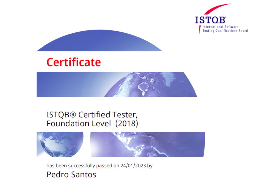 #istqb #softwaretesting #certifiedtester #continouslearning | Pedro Santos #istqb #softwaretesting #certifiedtester #continouslearning | Pedro Santos