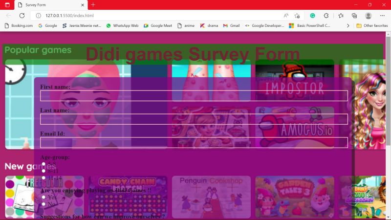 Srishti Majumder on LinkedIn: #website #html #css #challenge #games #30days Srishti Majumder on LinkedIn: #website #html #css #challenge #games #30days