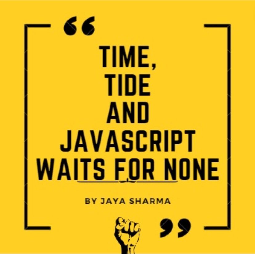 Jaya Sharma Awasthi on LinkedIn: #javascript #thinking | 40 comments Jaya Sharma Awasthi on LinkedIn: #javascript #thinking | 40 comments