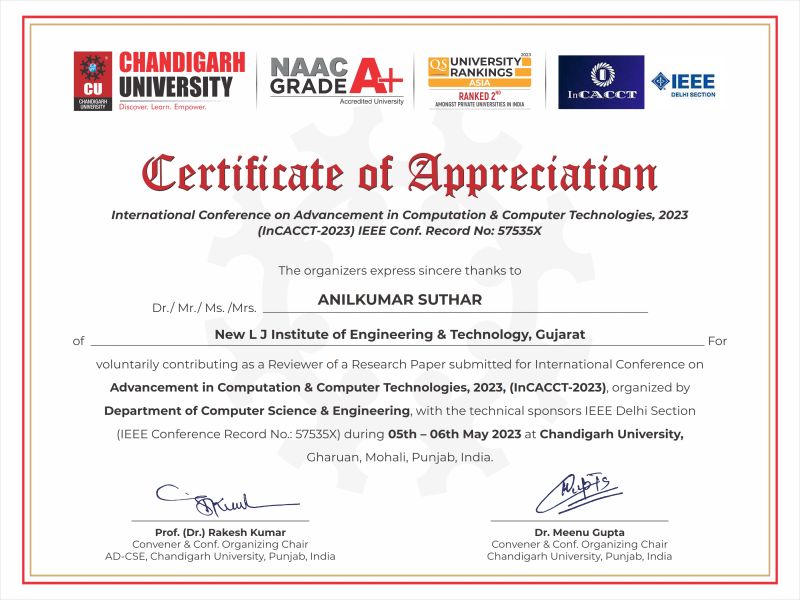Dr. Anil Suthar posted on LinkedIn Dr. Anil Suthar posted on LinkedIn