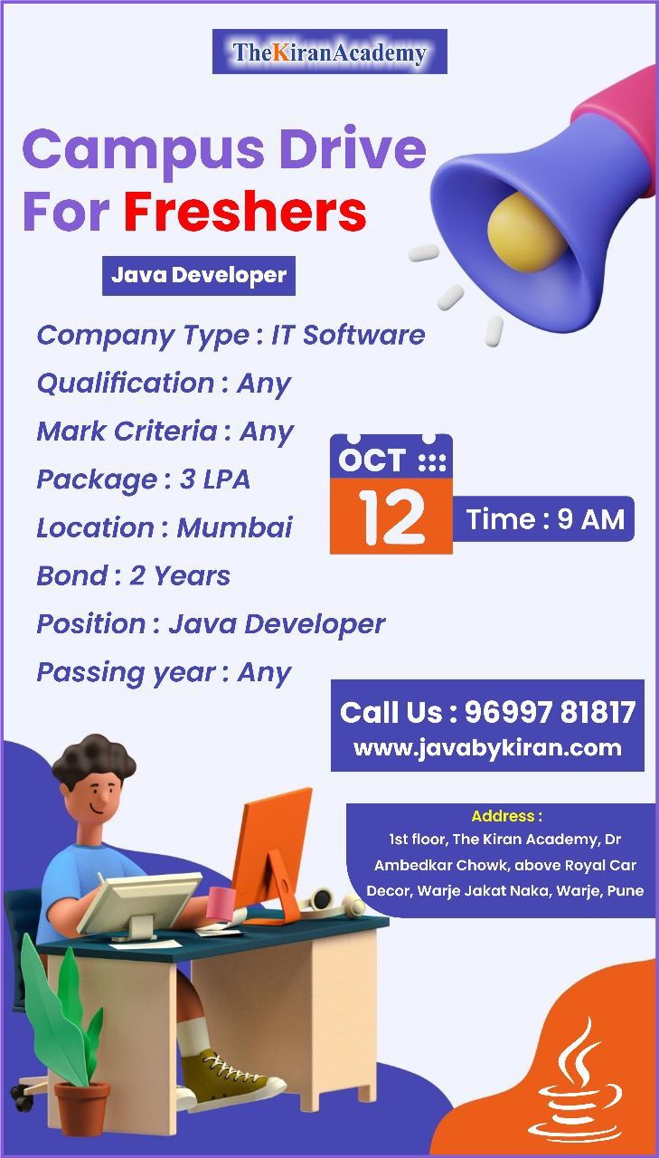 Sakshi Undare on LinkedIn: #javadeveloper #hiringimmediately #hiring # ... Sakshi Undare on LinkedIn: #javadeveloper #hiringimmediately #hiring # ...